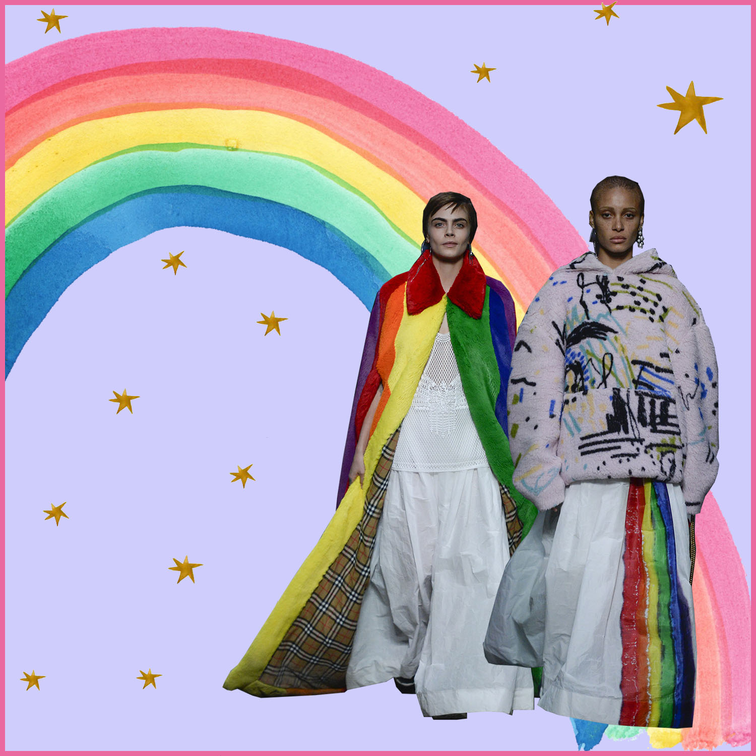 Die Geschichte der Pride-Flagge & ihr Weg in die Mode - Jane Wayne News