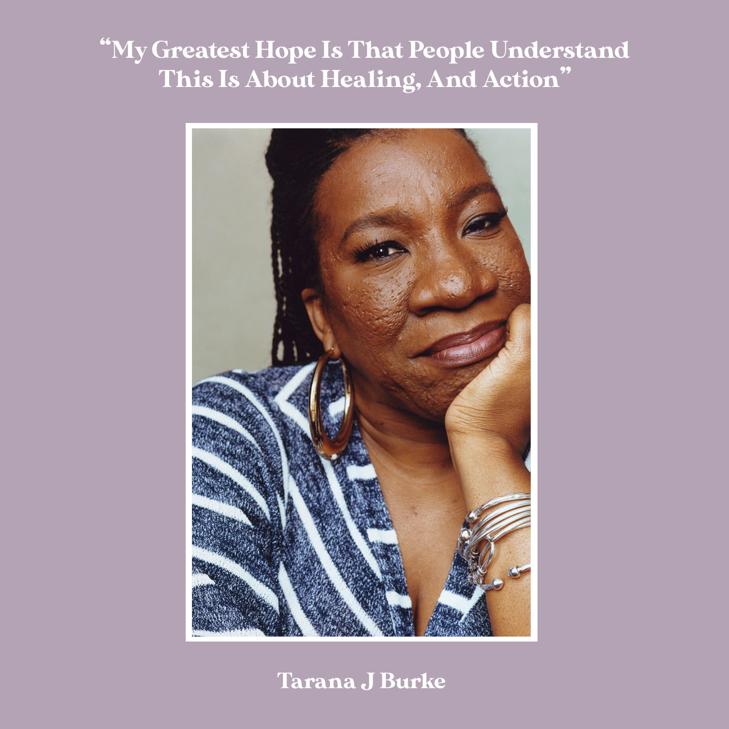 “Me Too”-Gründerin Tarana Burke über die Zukunft und Vorbilder der ...